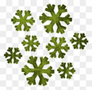Green Snowflake Clipart, Transparent PNG Clipart Images Free Download ...
