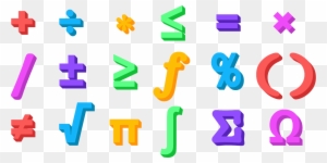 Math Symbols, Transparent PNG Clipart Images Free Download - ClipartMax