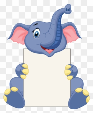 Cartoon Pet Animals Holding Blank Paper Poster • Pixers® - Cartoon Pet ...