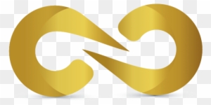 Infinity Symbol Logo Design - Gold Infinity Symbol Png - Free ...