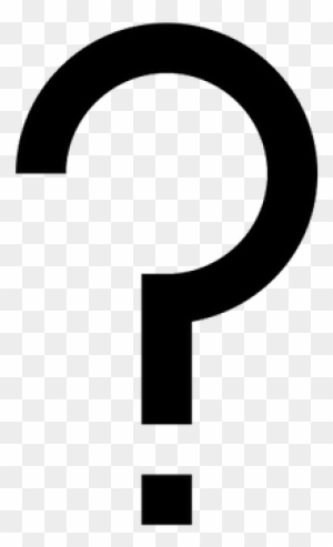 Straight Question Mark - Dibujo Signo De Interrogacion - Free ...