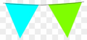 Bunting Clipart Transparent Background - Triangle - Free Transparent ...