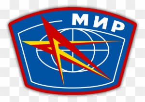 Mir Space Station Emblem - Mir Space Logo - Free Transparent PNG ...