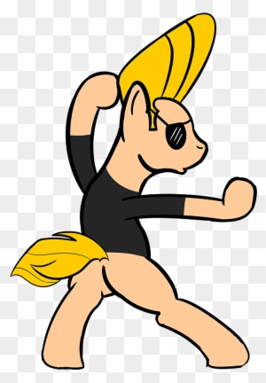Bipedal Johnny Ponified Pony Safe Solo Ⓒ - Cartoon - Free Transparent ...