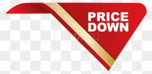 Free Png Download Price Down Corner Sticker Clipart - Corner Sticker ...