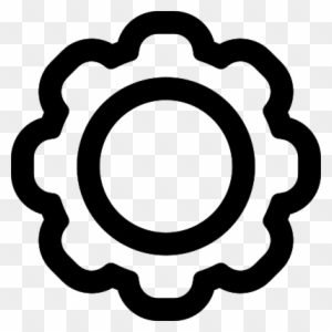 Settings Outlined Wheel Vector - Settings Wheel - Free Transparent PNG ...