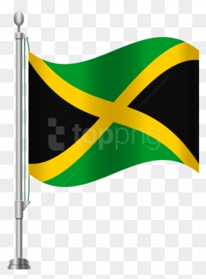 Jamaican Flag Medium - Jamaican Flag - Free Transparent PNG Clipart ...