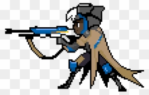 Clipart Royalty Free Stock Ana Maker - Overwatch Ana Pixel Spray - Free ...