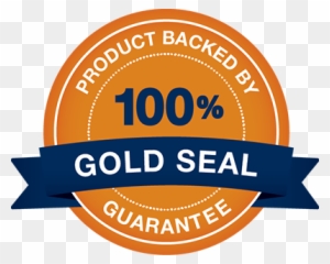 100% Gold Seal - Label - Free Transparent PNG Clipart Images Download
