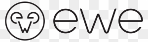 Ewe Logo Black - Line Art - Free Transparent PNG Clipart Images Download