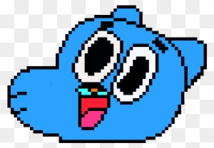 Gumball Watterson - Pixel Jack O Lantern - Free Transparent PNG Clipart ...