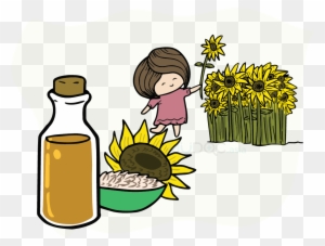 Types Of Cooking Oil & Their Health Benefits - Illustration - Free ...