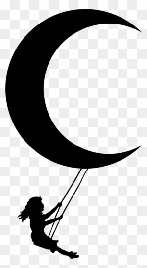Infant Child Moon Cartoon - Baby In A Moon Cartoon - Free Transparent ...