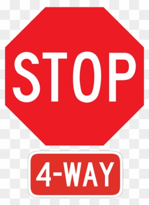 On One-way Streets And Roadways That You Are Not Allowed - 4 Way Road ...