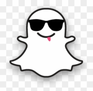 Snapchat Ghost Outline Transparent Png - Snapchat Logo White - Free ...