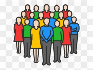 Crowd Clipart Person Icon - Crowd People Icon Png - Free Transparent ...