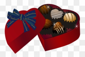 Box Of Chocolate Clip Art Valentine Chocolate Clipart - Valentine's Day ...