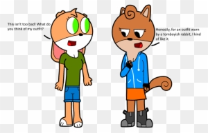 Jade And Suzy Swap Clothes By Princestickfigure - Jade The Rabbit Agk ...