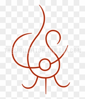 Elemental Sigil - Fire - Wiccan Fire Sigil - Free Transparent PNG ...
