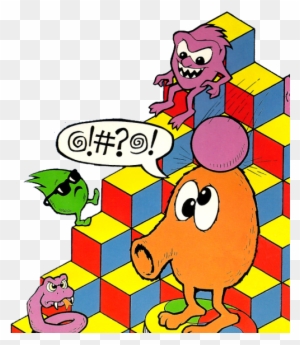 Some Of The Later Cover Artwork For Q*bert - Q Bert Nes - Free ...