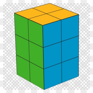 Rectangular Prism With 12 Cubes Clipart Surface Area - Gas Giant Png ...