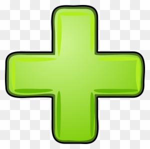 Green Plus Sign Clip Art - Plus Sign Transparent Background - Free ...