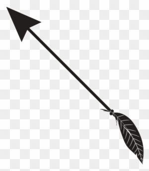 Boho Single Arrow Vector - Free Transparent PNG Clipart Images Download