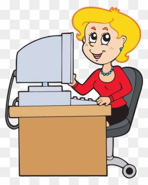 Secretary Png Hd - Secretary Cartoon - Free Transparent PNG Clipart ...