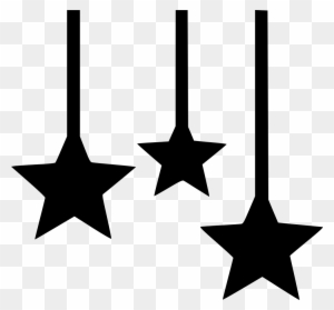 Hanging Stars Transparent - White Stars Hanging Png - Full Size PNG ...