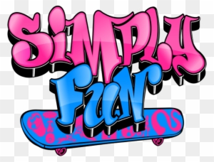 Simply Fun Logo - Graffiti Skate Board Png - Free Transparent PNG ...
