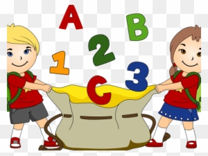 Children Doing Maths Clipart