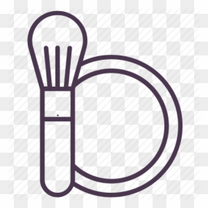 Cheeks, Makeup, Brush Icon - Health And Beauty Icon - Free Transparent ...