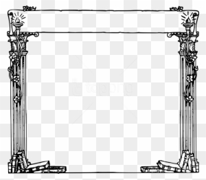 Free Png Text Box Frame Png Pic Png - Roman Frames - Free Transparent ...