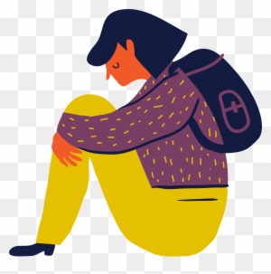 Cartoon Sadness Illustration - Cartoon Man Sad - Free Transparent PNG ...