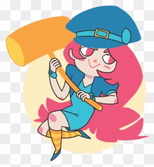 2011 Chibi Skadi - Cartoon - Free Transparent PNG Clipart Images Download