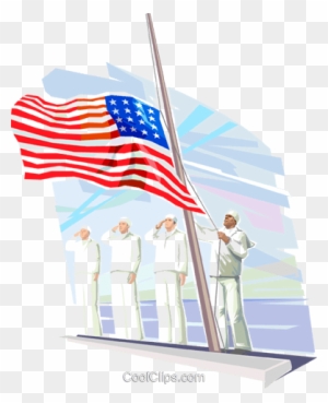 Navy Royalty Free Vector Clip Art Illustration - Flag Of The United ...