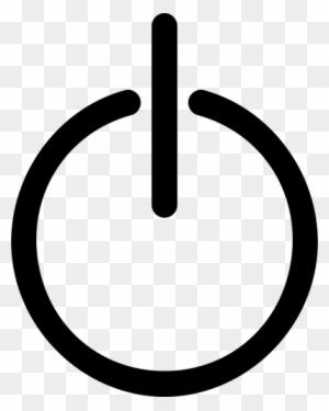Power Button Symbol Vector Clip Art - Power Symbol - Free Transparent ...