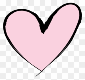 Tumblr Stickers For Collages - Cute Heart Tumblr Png - Free Transparent