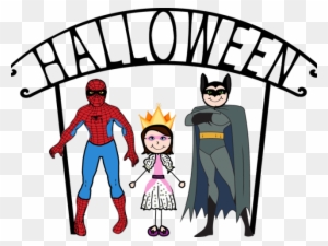 Halloween Clipart Superhero - Halloween Clip Art Costumes - Free ...