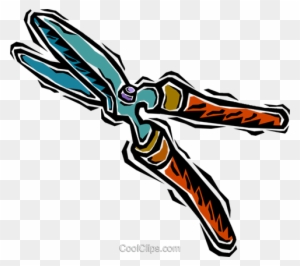 Pruning Shears Royalty Free Vector Clip Art Illustration - Pruning ...