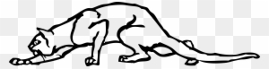 Creeping Cat - Creep Clipart - Free Transparent PNG Clipart Images Download