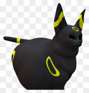 Umbreon By Alow On Deviantart - Umbreon Sitting - Full Size PNG Clipart ...