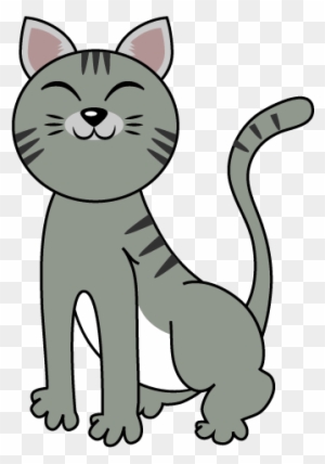 Gray Cat Clipart