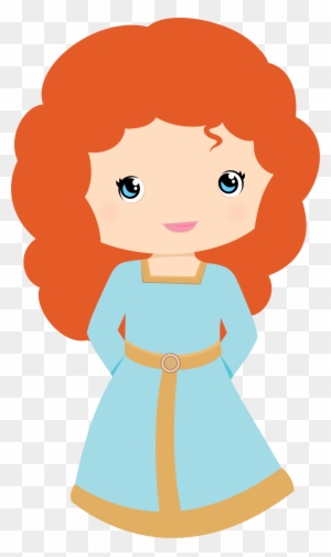 Free Princess Merida Brave Clip Art - Merida Minus - Free Transparent ...
