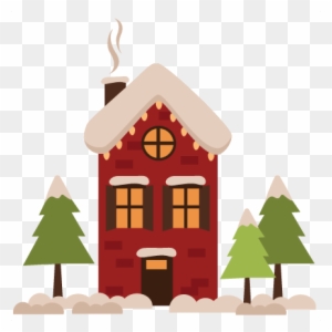 Winter House Svg Winter Svg Cut Files Winter Svg Cuts - House Winter ...