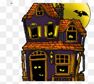 Haunted Houses Clipart - Haunted House Coloring Pages - Free ...