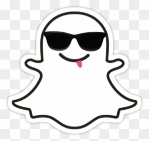 Snapchat Ghost Outline Transparent Png - Snapchat Logo White - Free ...