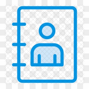 Contact Diary Icon - Icon - Free Transparent PNG Clipart Images Download
