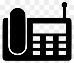 Wireless Landline Phone Svg Png Icon Free Download - Landline Phone ...