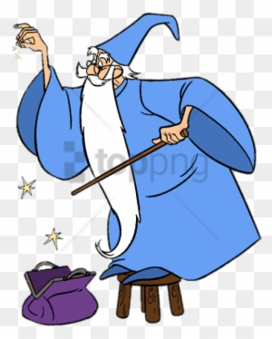 Free Png Download Merlin Adding Some Magic To His Bag - Sword In The ...